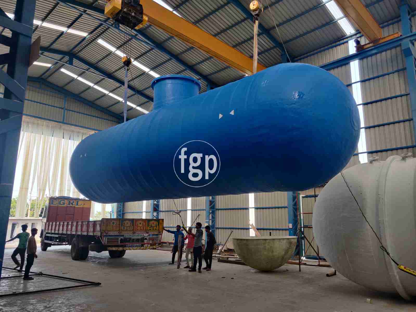 FRP UNDERGROUND STORAGE TANK – FIBRE GLASS PROCESSORS